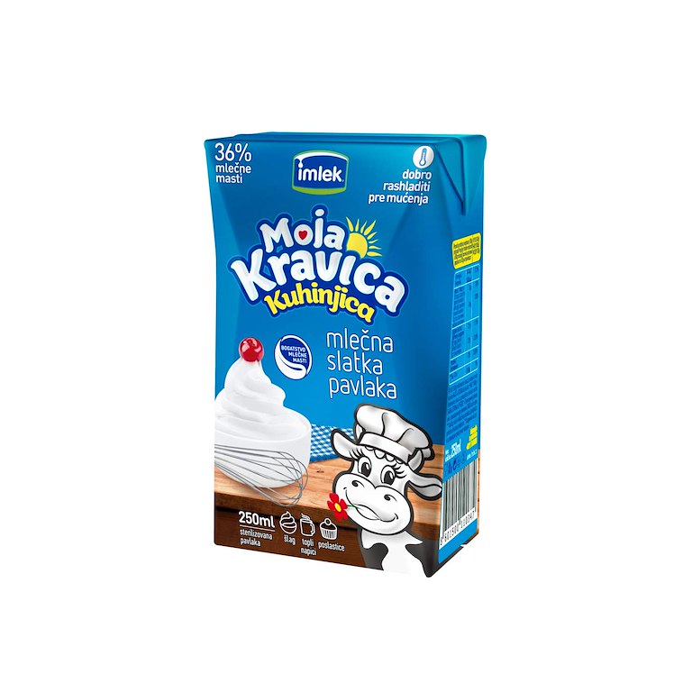 Pavlaka slatka mlečna Kuhinjica 36% m.m. 250ml Moja Kravica