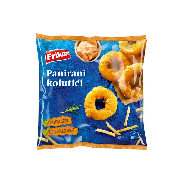 Panirani kolutići lignje 400g Frikom