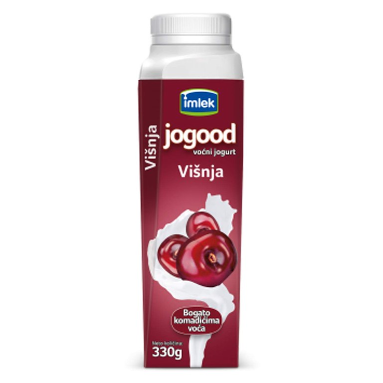 Jogurt voćni višnja 2,8% 330g Jogood