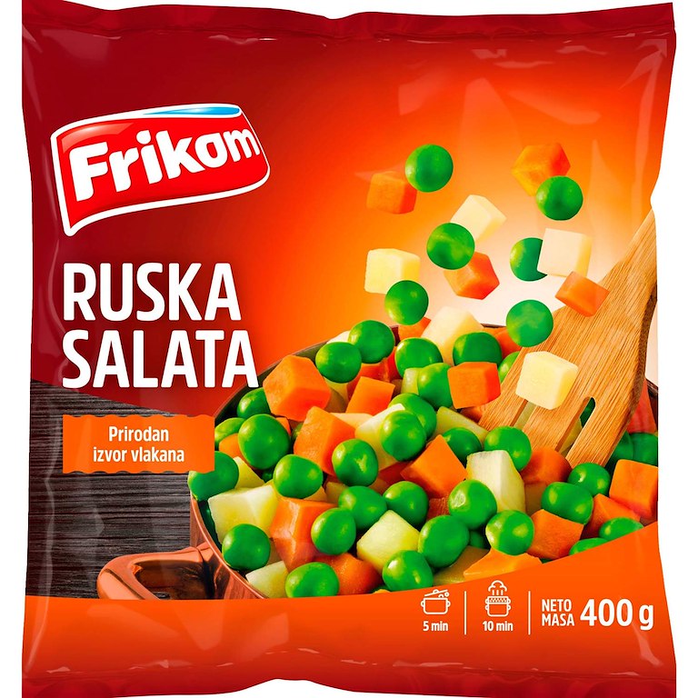 Smrznuta ruska salata 400g Frikom