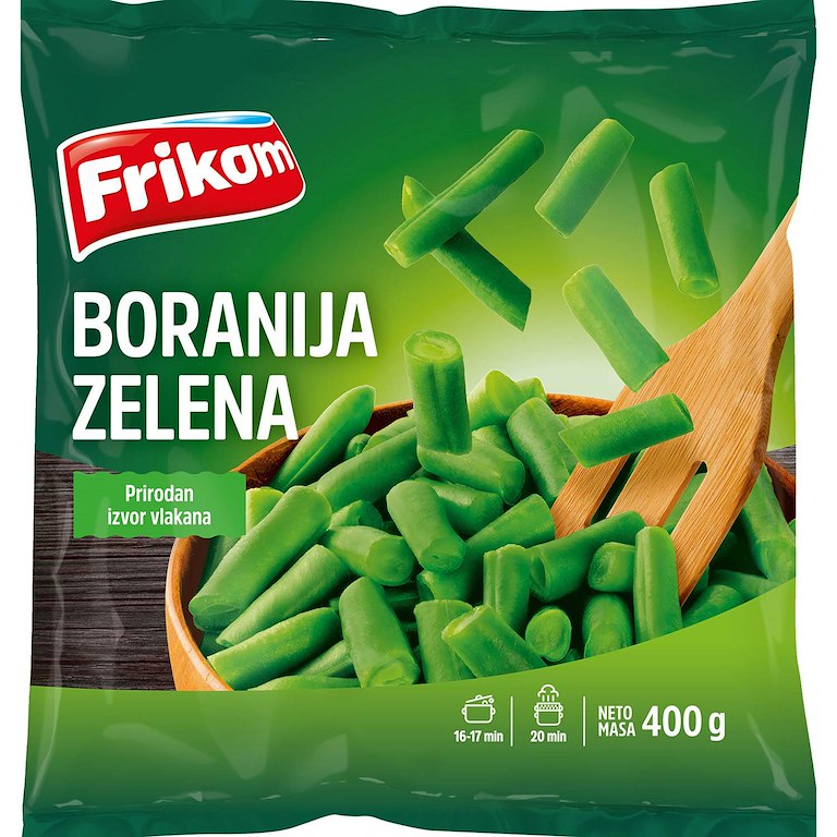 Boranija zelena smrznuta 400g Frikom