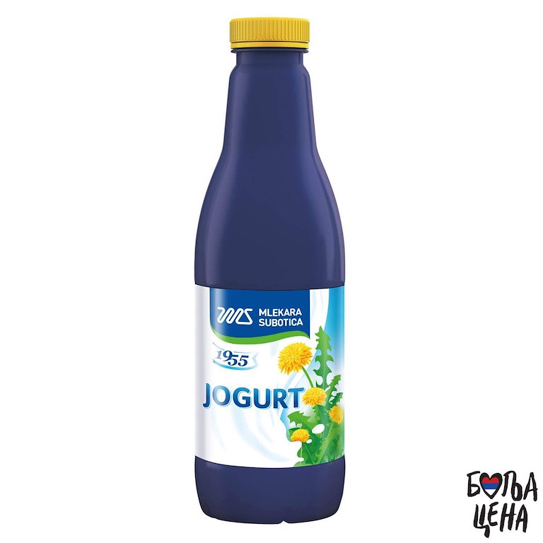 Jogurt natur 1%mm 975g Mlekara Subotica