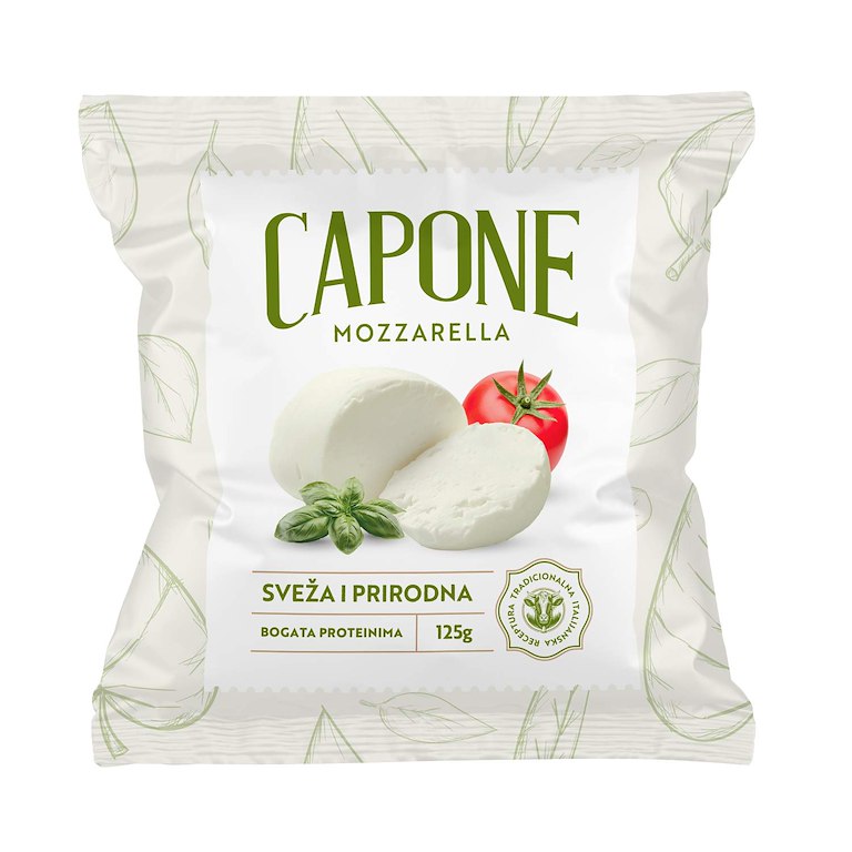 Sir mocarela italijanska Capone 125g Ekofil