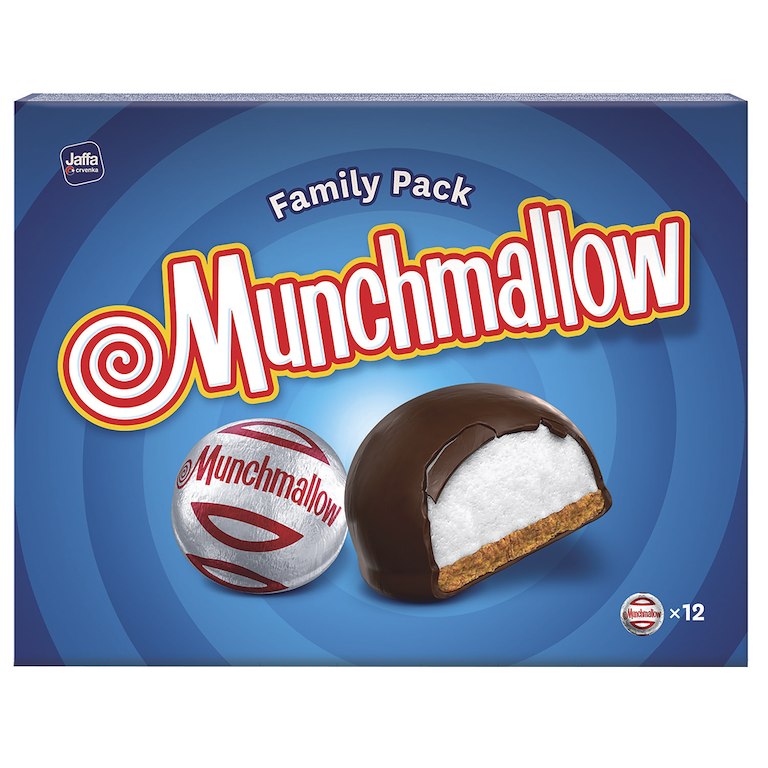 Biskvit Munchmallow family pack 210g Jaffa