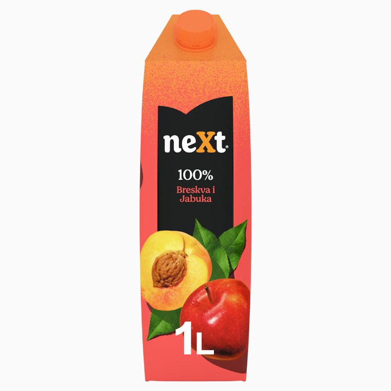 Sok premium breskva 100% 1l Next