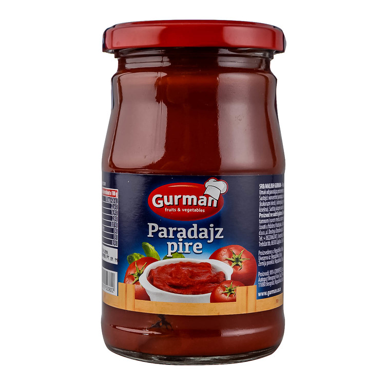 Paradajz pire 370g Gurman