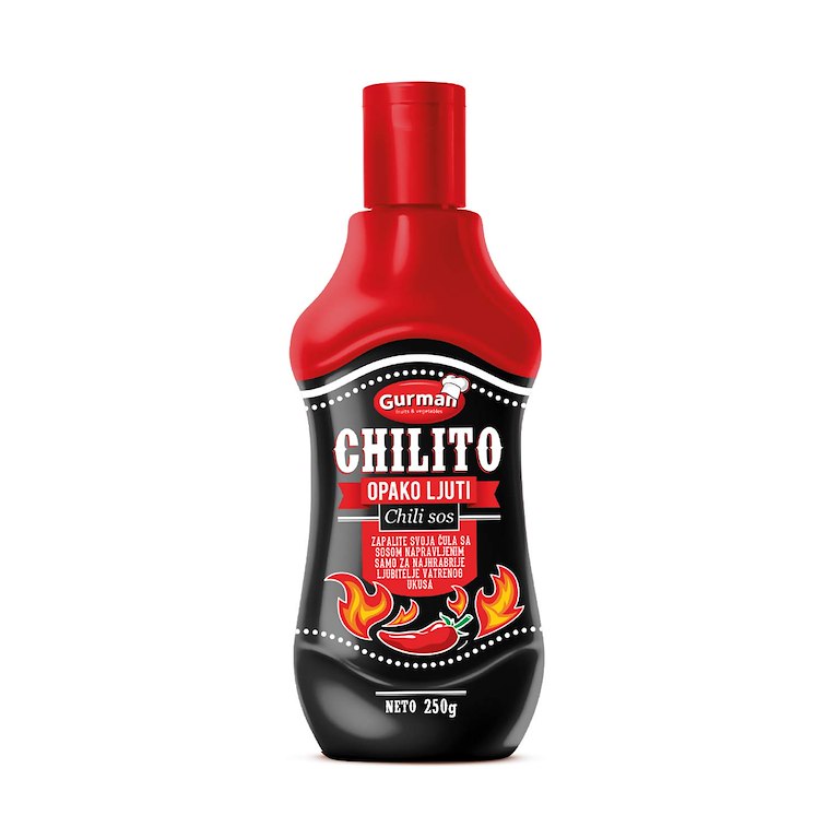 Sos čili Chilito opako ljuti 250g Gurman