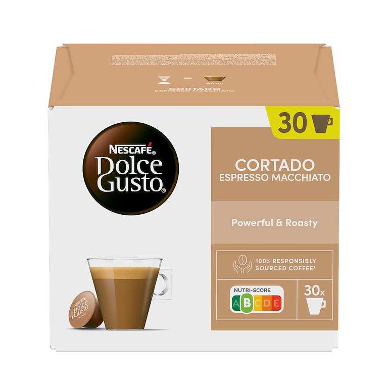 Kapsule Cortado 30/1 189g Nescafé Dolce Gusto