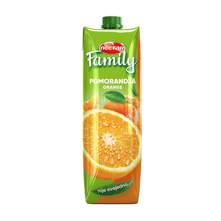 Sok pomorandža Family 1l Nectar