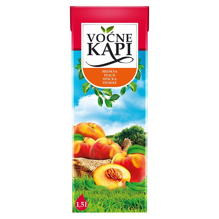 Sok breskva 1.5l Voćne Kapi