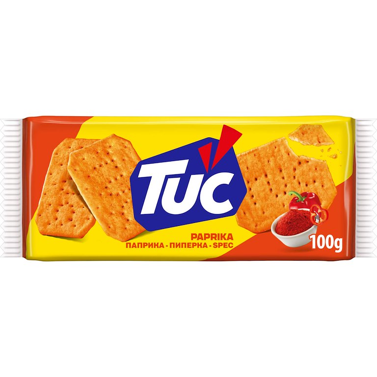 Kreker paprika 100g Tuc