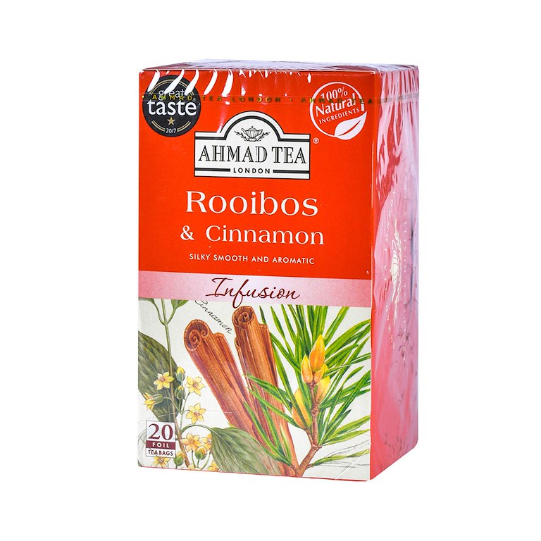 Čaj rooibos & cinnamon 40g Ahmad Tea