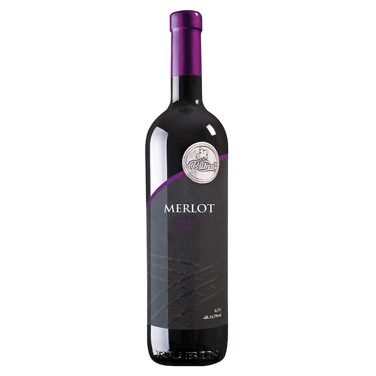 Rubin vino crveno Merlot 0,75l
