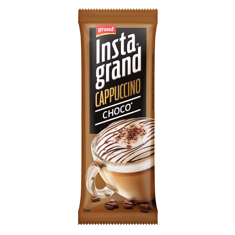 Cappuccino Instagrand čoko 18g Grand