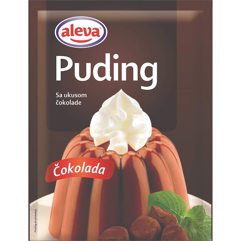 Puding čokolada 50g Aleva