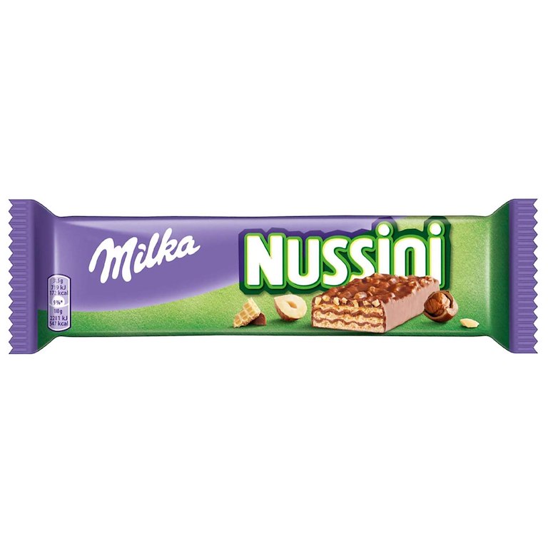 Bar čoko Milka Nussini 31,5g