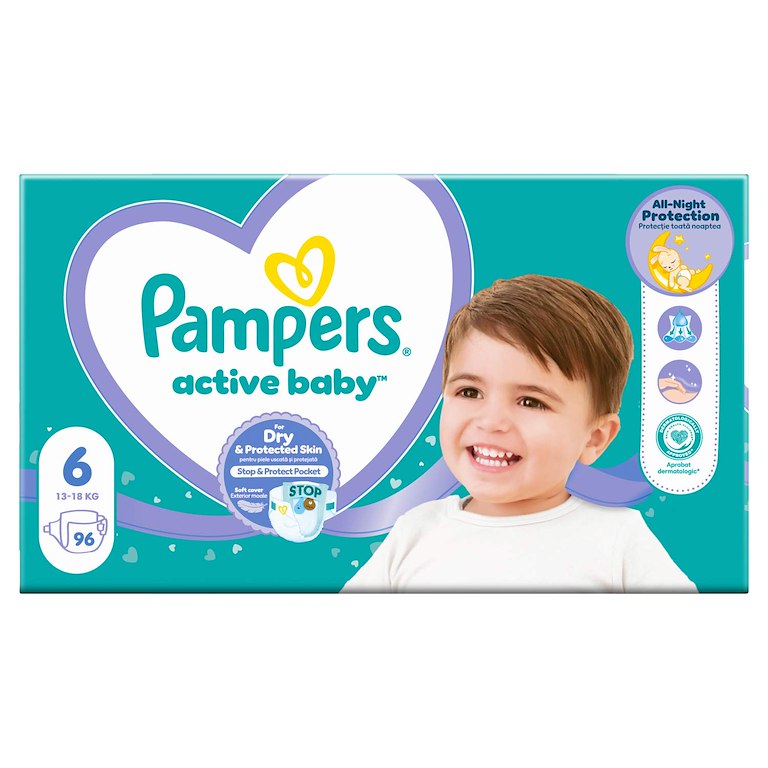 Pelene Active Baby 6 Large 96/1 Pampers