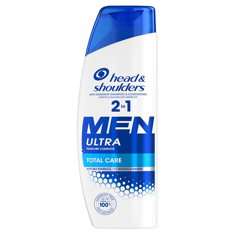 Šampon 2u1 muški Ultra Total Care 330ml Head & Shoulders