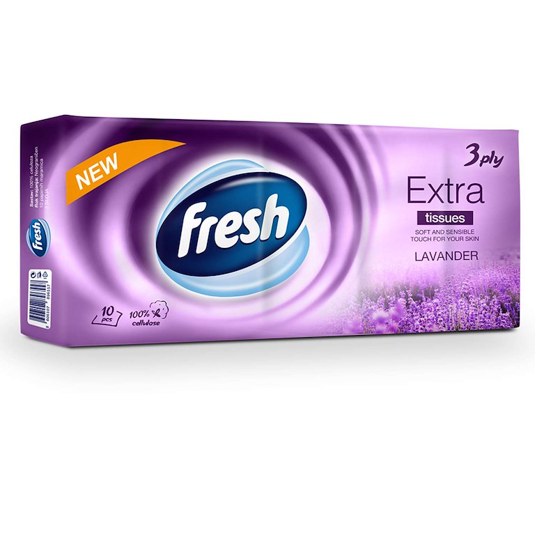 Maramice papirne extra lavanda 10/1 Fresh