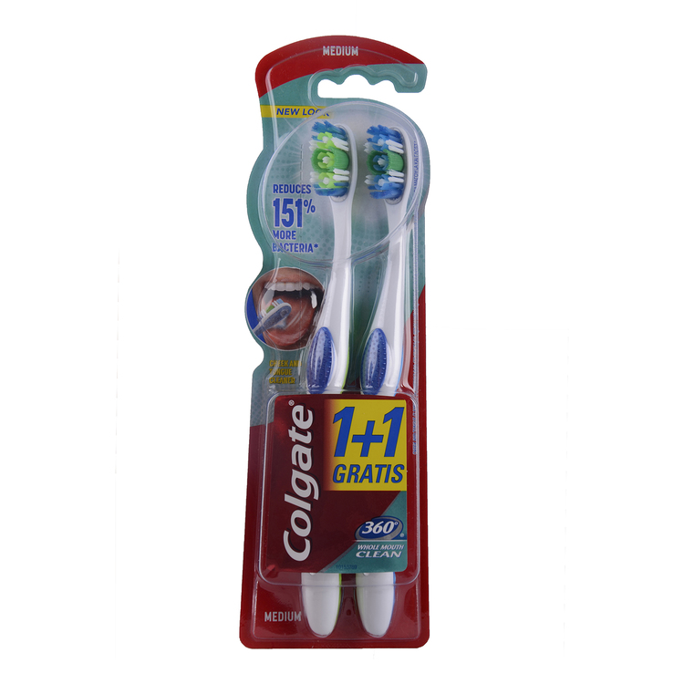 Četkica za zube medium 360 Deep Clean 2/1 Colgate
