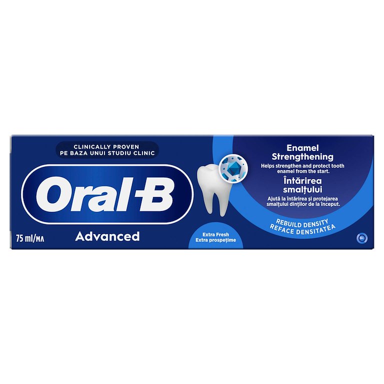 Pasta za zube advanced enamel strength 75ml Oral-B