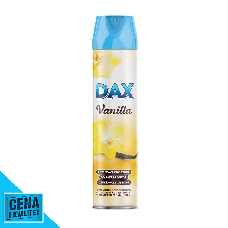 Osveživač prostora vanila 300ml Dax