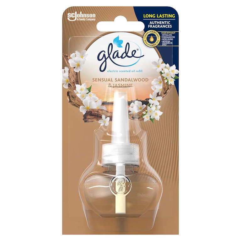 Osveživač električni dopuna Sandalovina Bali 10ml Glade