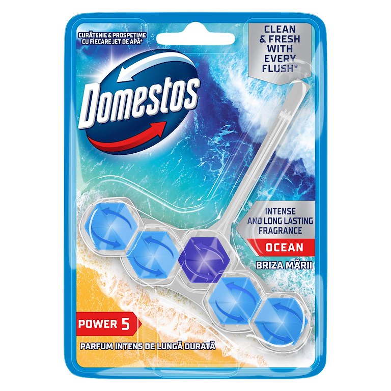Osveživač WC Domestos power 5 ocean 50g