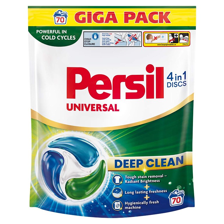 Kapsule za pranje veša Universal 70kom Persil