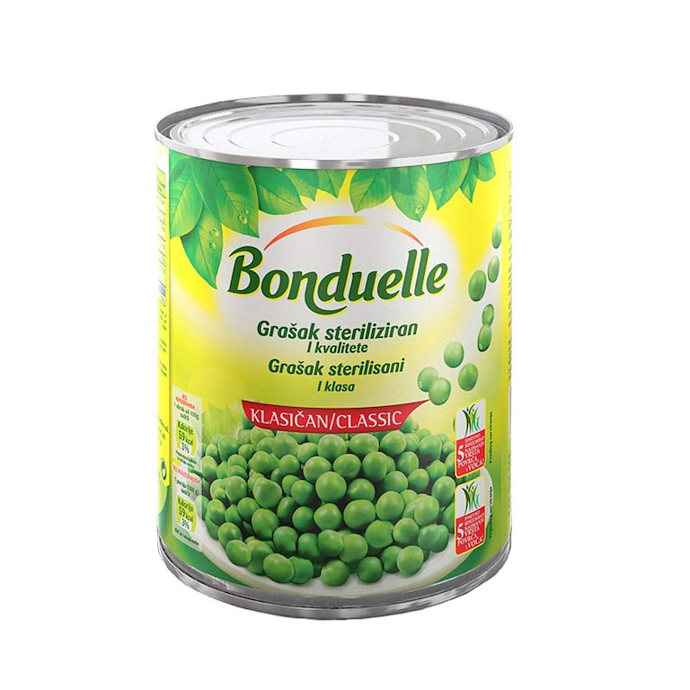 Grašak sterilisani 800g Bonduelle