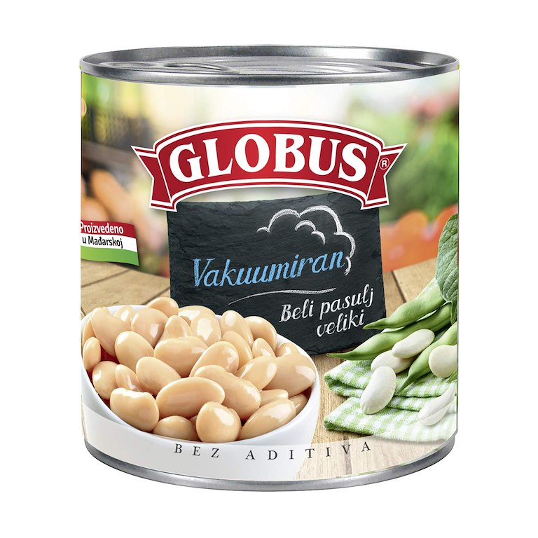 Pasulj beli 425ml Globus