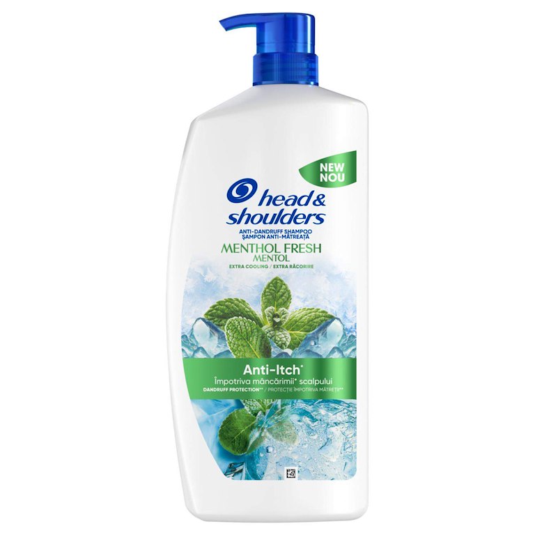 Šampon H&S menthol 800ml