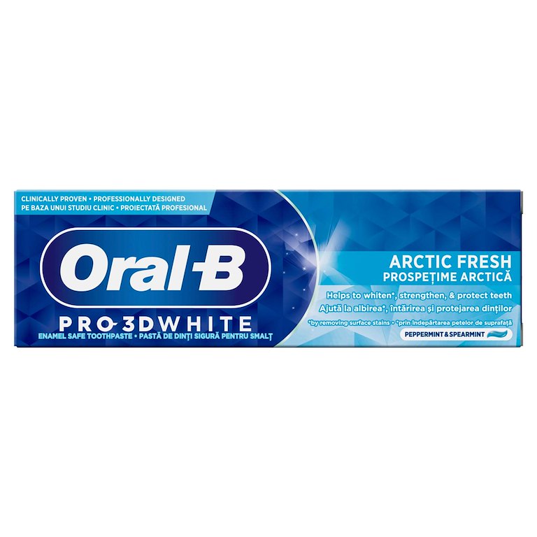 Pasta za zube Pro 3D White arctic fresh 75ml Oral-B
