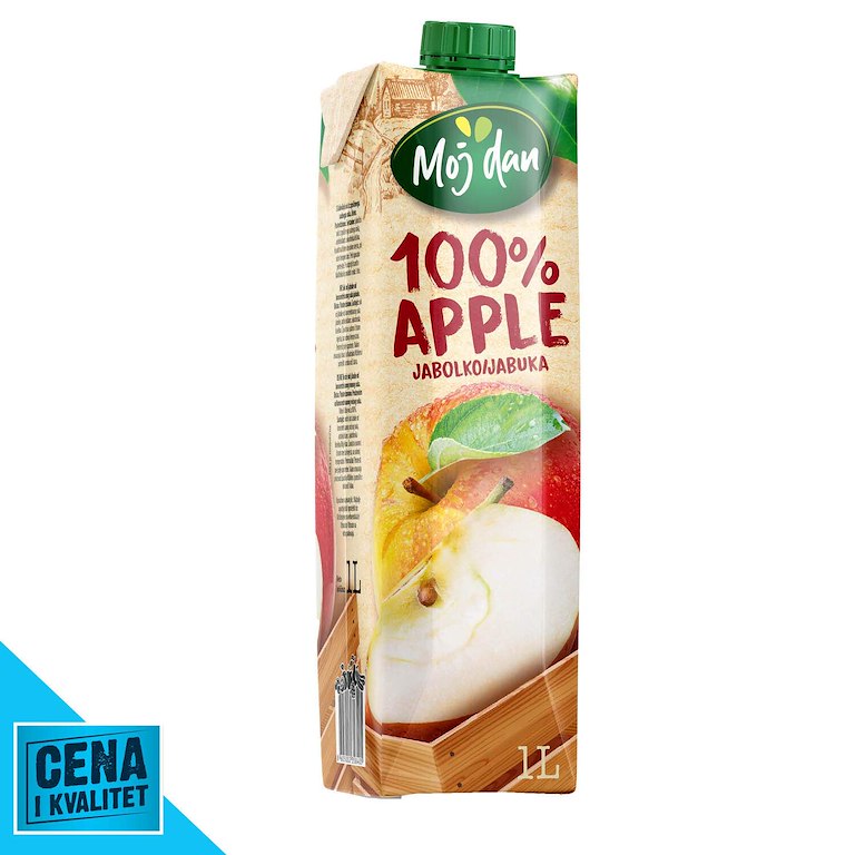 Sok jabuka 100% 1l Moj Dan