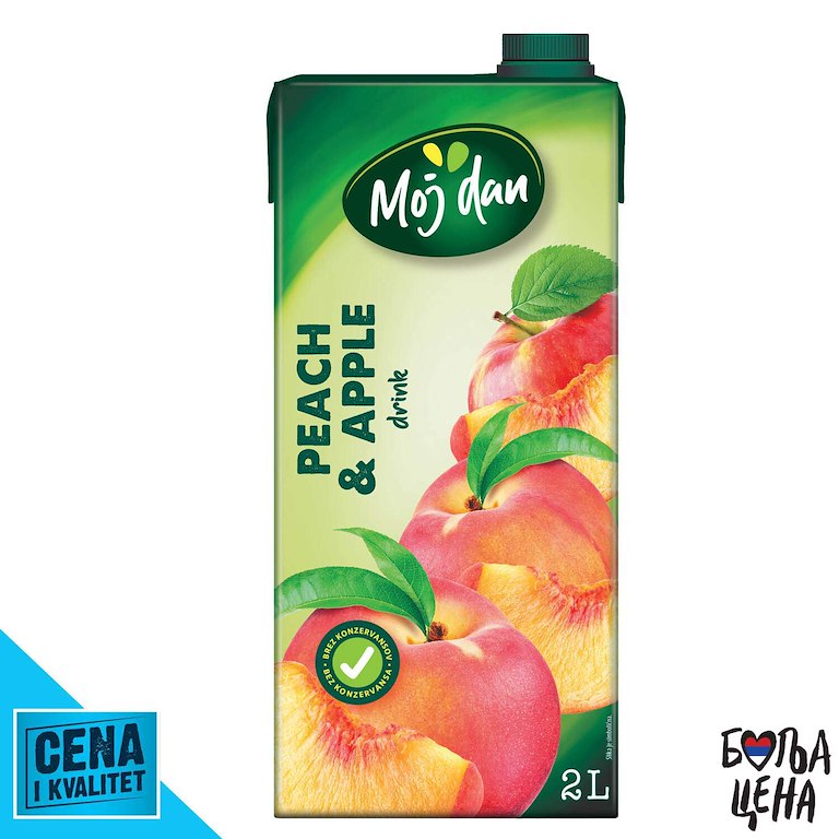 Napitak breskva 2l Moj Dan