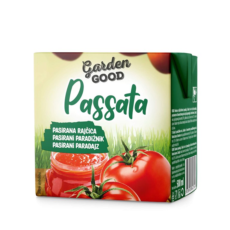 Paradajz pasirani 500ml Garden Good