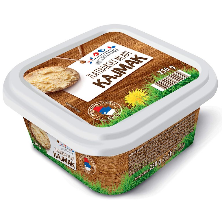 Kajmak zlatiborski mladi 250g Ukusi Moga Kraja