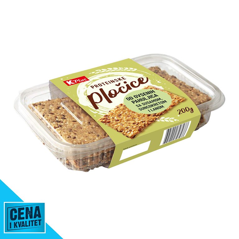 Pločice susam, suncokret i lan 200g K Plus