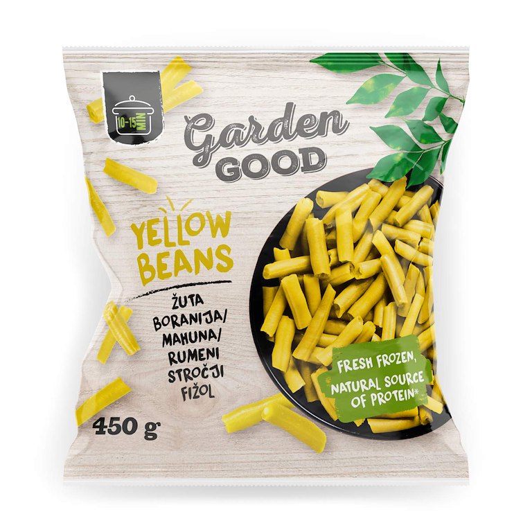Boranija žuta smrznuta 450g Garden Good
