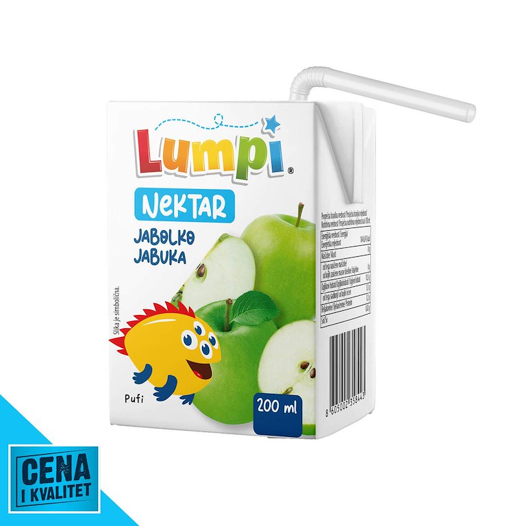 Nektar jabuka 200ml Lumpi