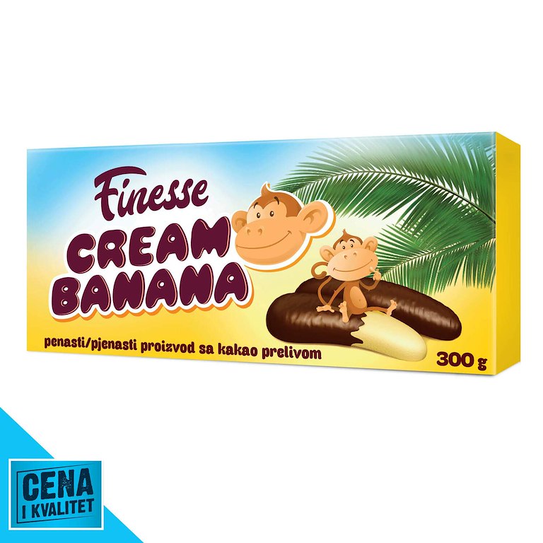 Krem bananica 300g Finesse