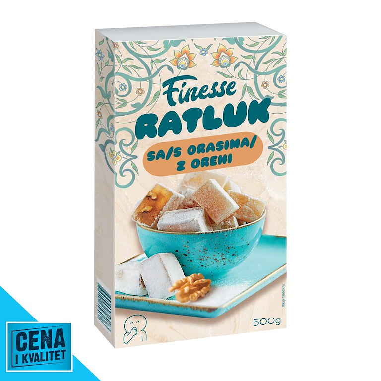 Ratluk sa orasima 500g Finesse