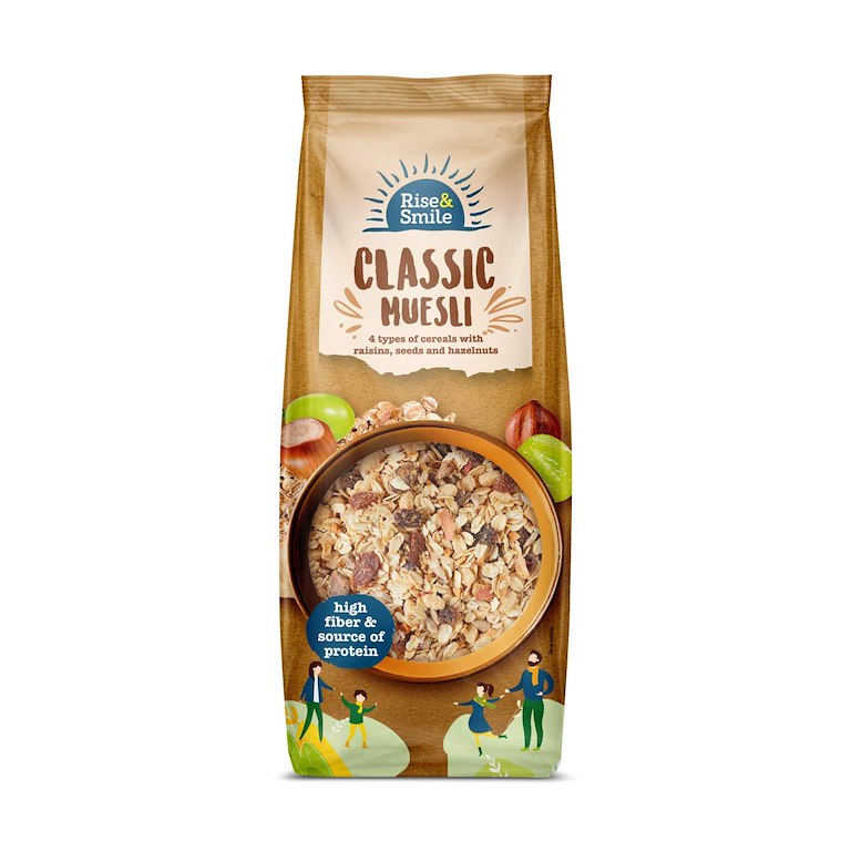 Musli Classic 750g Rise&Smile