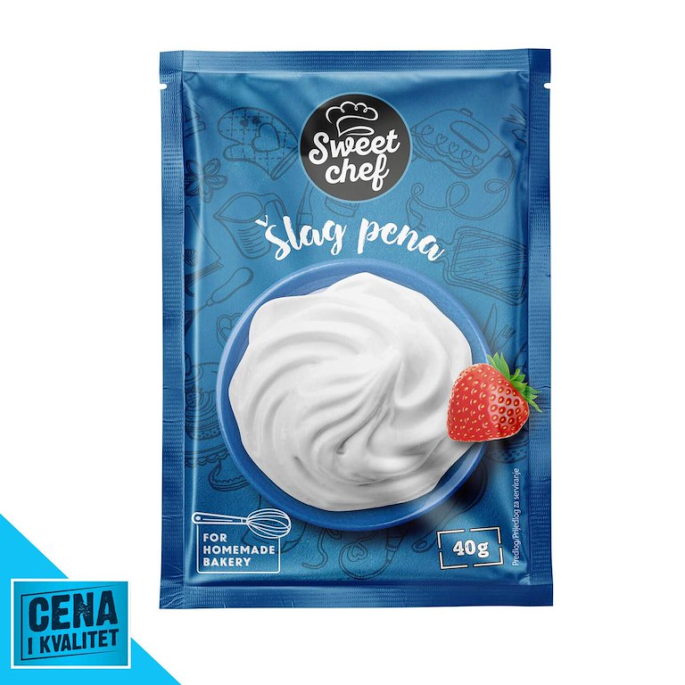 Šlag pena 40g Sweet Chef