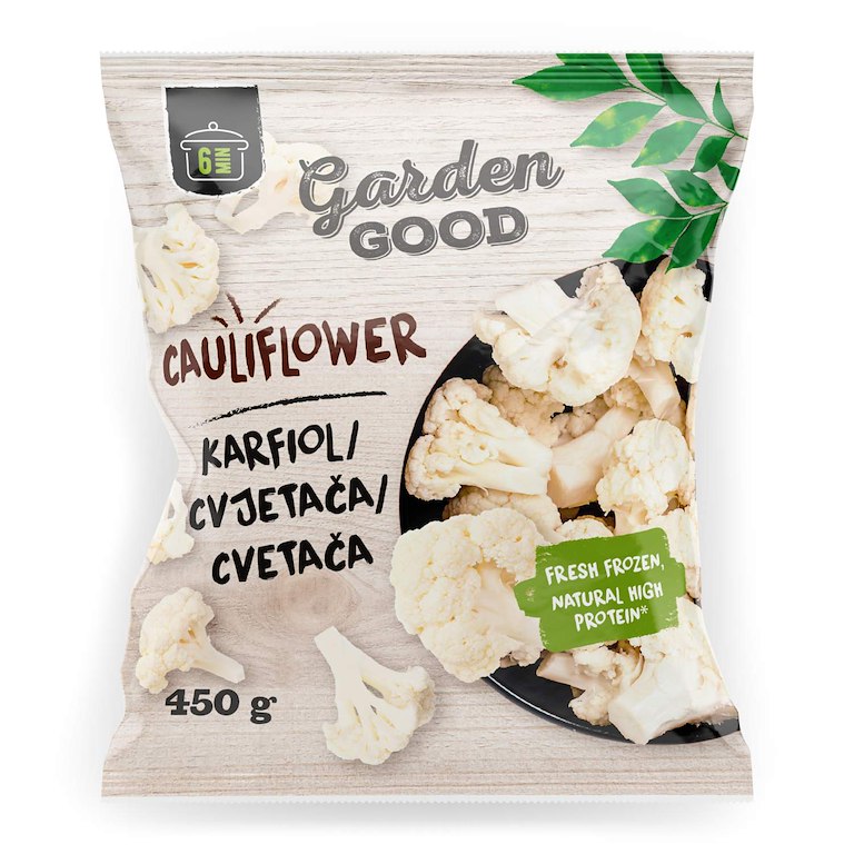 Karfiol smrznut 450g Garden Good