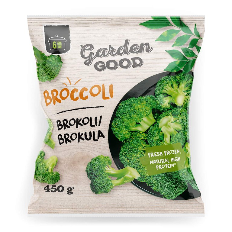 Brokoli smrznut 450g Garden Good