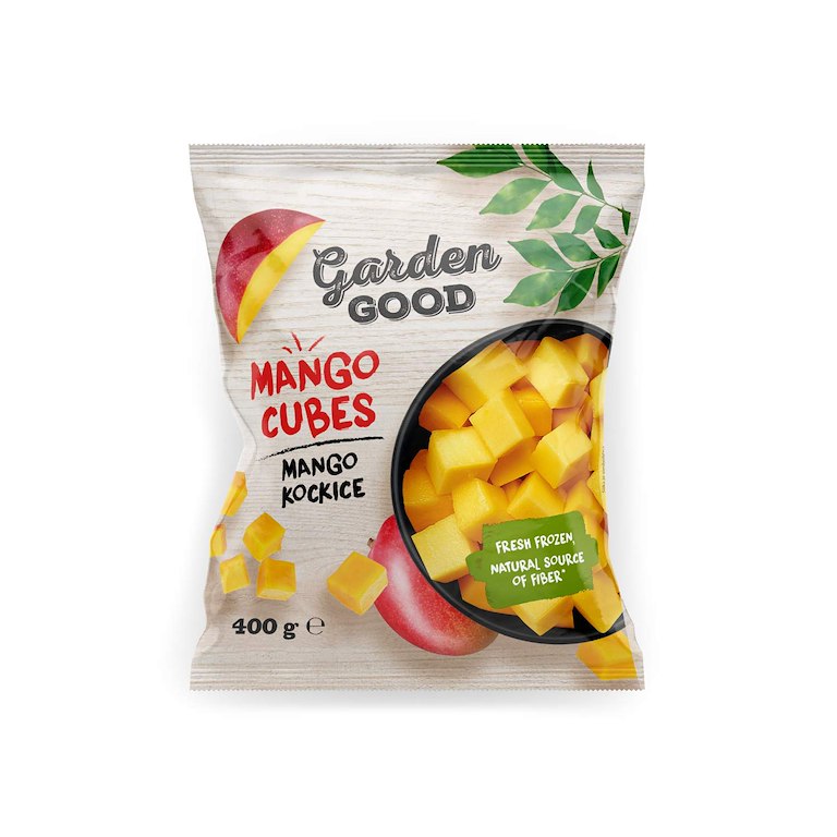 Smrznute kockice manga 400g Garden Good
