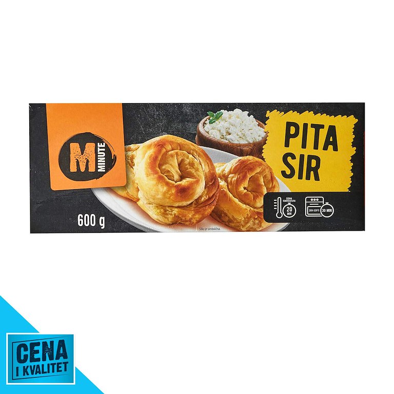 Pita sa sirom smrznuta 600g Minute