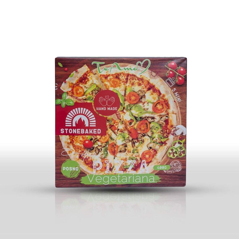 Pizza vege posna smrznuta 310g Volim