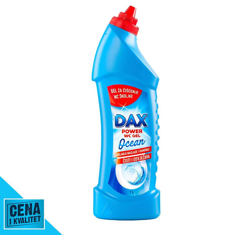 Gel osveživač WC šolje ocean 1l Dax